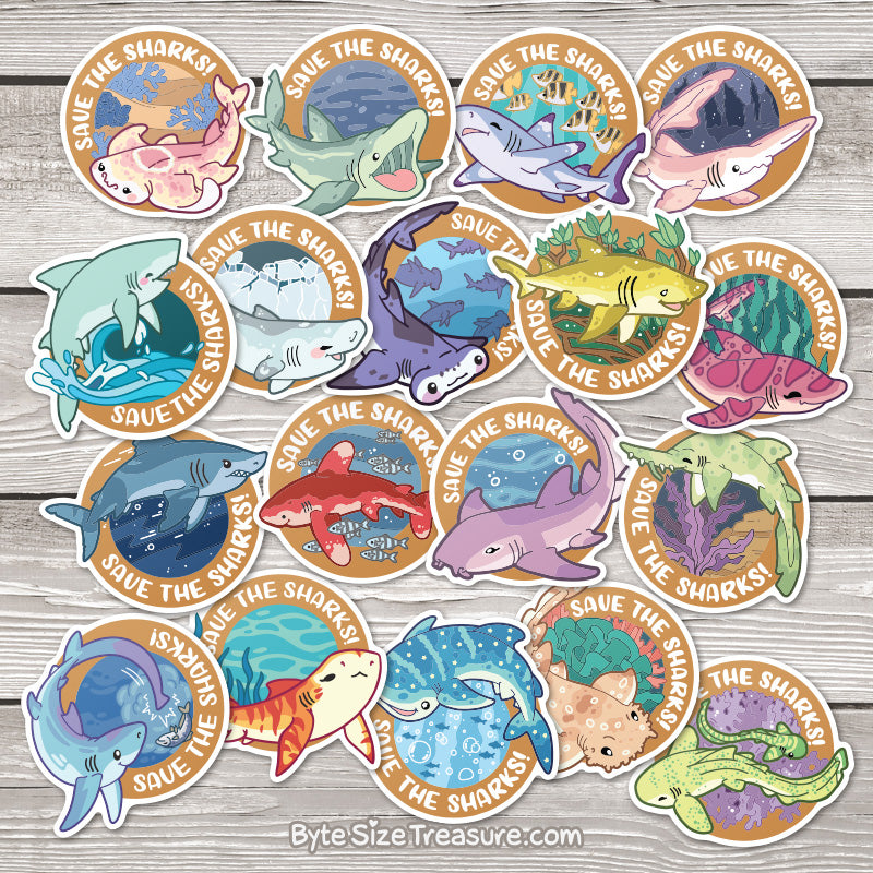 Stickers – tagged "die cut sticker" – ByteSizeTreasure